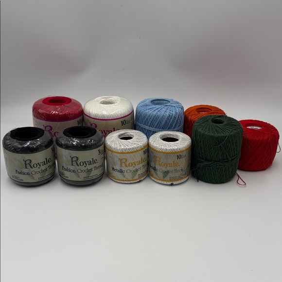 Office | Royale Crochet Thread Set Bundle Lot | Poshmark